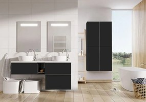 Elita Look, skříňka pod umyvadlo 60x45x64 mm 2S PDW, černá matná, ELT-168105