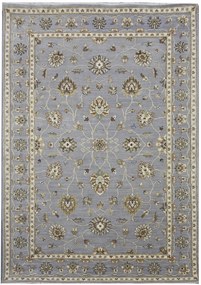 Diamond Carpets koberce Ručně vázaný kusový koberec Diamond DC-M 2 Light grey/light grey ROZMĚR: 140x200