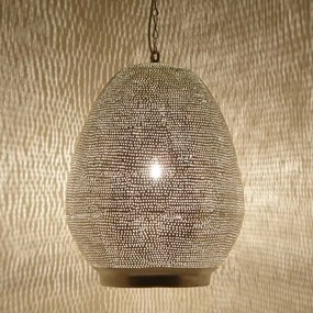 Luxusní stříbrná lampa Maskatta