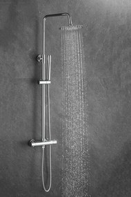 Gamma Roy, sprchová souprava s termostatickou baterií, chromová, GMA-BRYPZNT-CH
