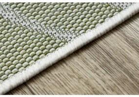 koberec SISAL SION palmové listy, tropický 2837 ploché tkaní ecru / z velikost 200x290 cm | krásné koberce cz