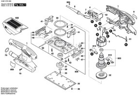 BOSCH GSS 23 A vibrační bruska 0601070400