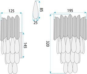 Toolight Toolight, nástěnné svítidlo 1xE14, APP1658-1W, černá, OSW-04063