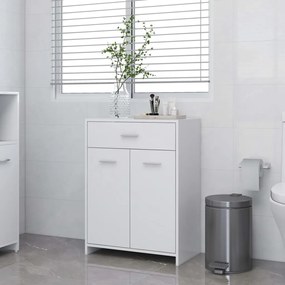 vidaXL Koupelnová skříňka bílá 60 x 33 x 80 cm dřevotříska