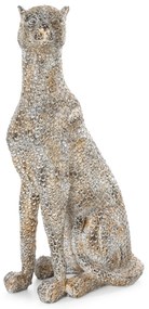 DEKORAČNÍ FIGURKA BARY 12X8X24 CM ŠEDÁ