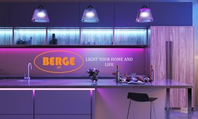 BERGE LED pásek - RGB 5050 - 5m - 30LED/m - 36W/5m - IP20 - SADA