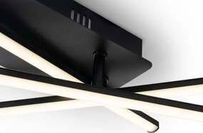 Brilagi - LED Stropní svítidlo STRIPES LED/30W/230V černá