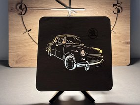 Li-Go "Embéčko" lampa 19x19cm provedení povrchu: dub světlý