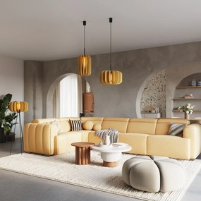 Sollux Lighting Závěsná lampa MULA 27 žlutá