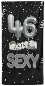 Osuška Stále sexy – černá (věk: 46)