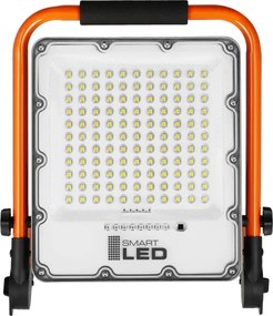 LED Nabíjecí reflektor se stojanem LED/50W/3,2V 4500K 5000 mAh IP65 oranžová