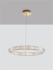 Závěsné LED svítidlo NOVA LUCE AURELIA 47W 3500K 9333076 stmívatelné Triac