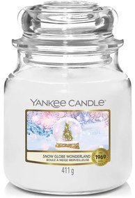 Yankee Candle – vánoční dárková sada vonné svíčky Snow Globe Wonderland, 2 x 411 g