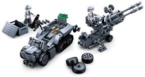 Sluban Army WW2 M38-B0681 Sada německé protivzdušné techniky