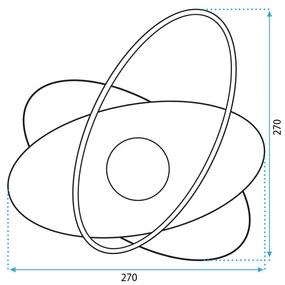 Toolight Nástěnné svítidlo LED APP1432-CW