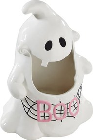 HALLOWEEN Dóza duch 28 cm - bílá