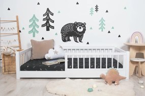 Ourbaby® Montessori 160x70 cm bílá