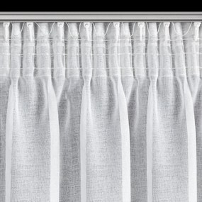 ZÁCLONA NA PÁSCE LENA 350X270 CM BÍLÁ