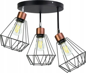 Lampa stropní Stropní Svítidlo Pohyblivý Lustr Vysoký Briliant