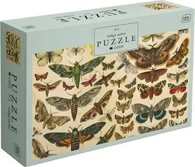 INTERDRUK Puzzle Motýli / 2000 dílků / 96 x 68 cm