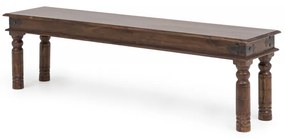 Massive home | Dřevěná lavice z masivu 150 cm Arizona akácie - VÝPRODEJ FLO-03