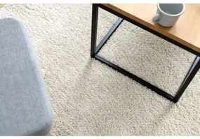 koberec BERBER 9000, krémový střapce, Maroko Shaggy velikost 140x190 cm | krásné koberce cz