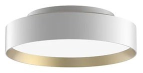 Kruhové stropní LED svítidlo s lemem Sugar Ceiling  Kruhové stropní LED svítidlo s lemem Sugar Ceiling Barevná varianta: Bílá/Zlatá, Průměr: 350 mm,…