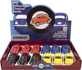 KINSMART Model auta VW Classical Beetle Hippie / Model auta / kov a pl