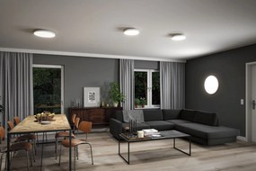 Paulmann 79893 Velora, bílé stropní svítidlo s funkcí White Switch 19W LED 3000/4000/6500K, průměr 40cm