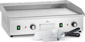 Klarstein Grillmeile 4400, elektrický gril, Plancha, 2 x 2200W, grilovací deska z nerezové oceli