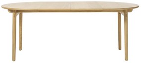 Designový jídelní stůl Wally 120 - 165 cm přírodní dub