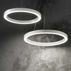 Ideal Lux LED Závěsné svítidlo Oracle round, Ø 70 Barva: Bílá