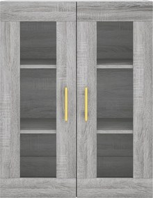 vidaXL Skříň highboard 69,5 x 34 x 180 cm kompozitní dřevo [3198655] Barva: šedá sonoma