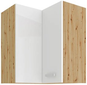 Kuchyňská skříňka Artisan 60x60 GN-72 2F (90°) Barva dvířek bílá lesk