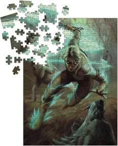 Witcher 3 Wild Hunt Puzzle Ciri and the Wolves