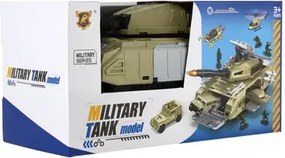 TEDDIES Tank s doplňky 13x25 cm / Plast / Na volný chod / od 3 let