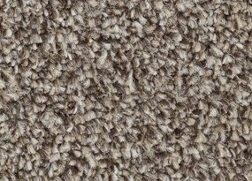 Koberce Breno Metrážový koberec LAZIO HEATHER 97, šíře role 400 cm, Hnědá