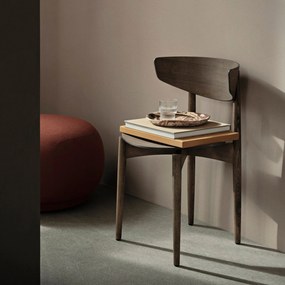 FERM LIVING Jídelní židle Herman Wood, Dark Beech