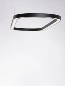 Závěsné LED svítidlo NOVA LUCE CUPPE 58W 3000K černé 9345624