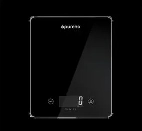 TechniSat Pureno KS605 černá / digitální kuchyňská váha / max. 5 kg /
