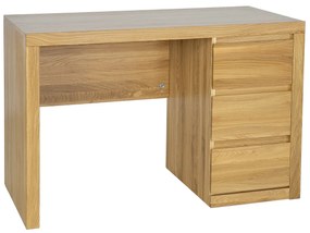 Drewmax BR303 dřevěný psací stůl masiv dub