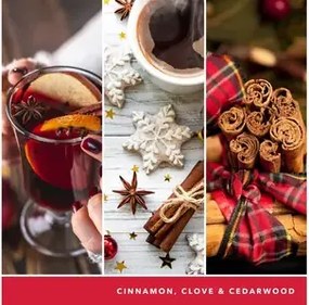 Yankee Candle Signature Sparkling Cinnamon 368g - svíčka střední 2 kno