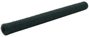 Pletivo ke kurníku ocel PVC vrstva 25 x 1,5 m zelené 143261