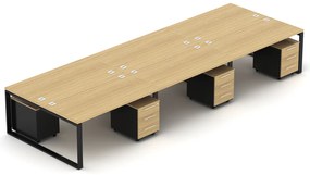 Kancelářská sestava EPIC Z39 O, volitelná délka stolu 360/420/480/540cm