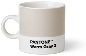 Světle šedý keramický hrnek na espresso 120 ml Espresso Warm Gray 2 – Pantone