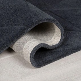 Flair Rugs koberce Kusový koberec Moderno Shard Charcoal Rozměry koberců: 160x230