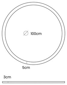 Růžová dětská hrací podložka ø 100 cm – Meowbaby