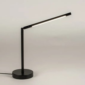 Stolní minimalistická LED lampa Cascade Black