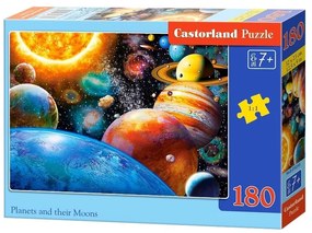 4801 Puzzle Castorland - Sluneční soustava 180 dílků