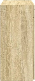 Příborník dub sonoma 80 x 42,5 x 93 cm kompozitní dřevo 3281471